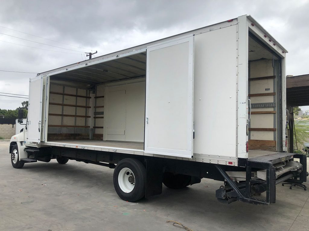 Box Truck added Double Door | Fleet Body Center